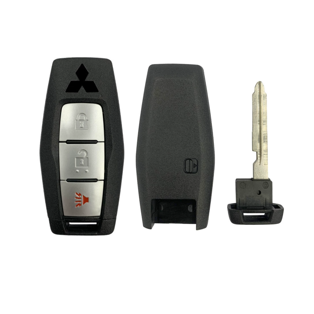 2+1 Button T-Mitsubishi Smart Key Shell With LOGO