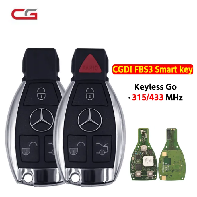 CGDI One Start Keyless Go 315Mhz/433Mhz MB FBS3 Smart Remote Key For ...